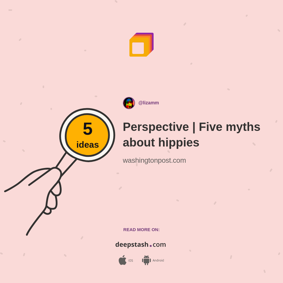 Perspective Five Myths About Hippies Deepstash