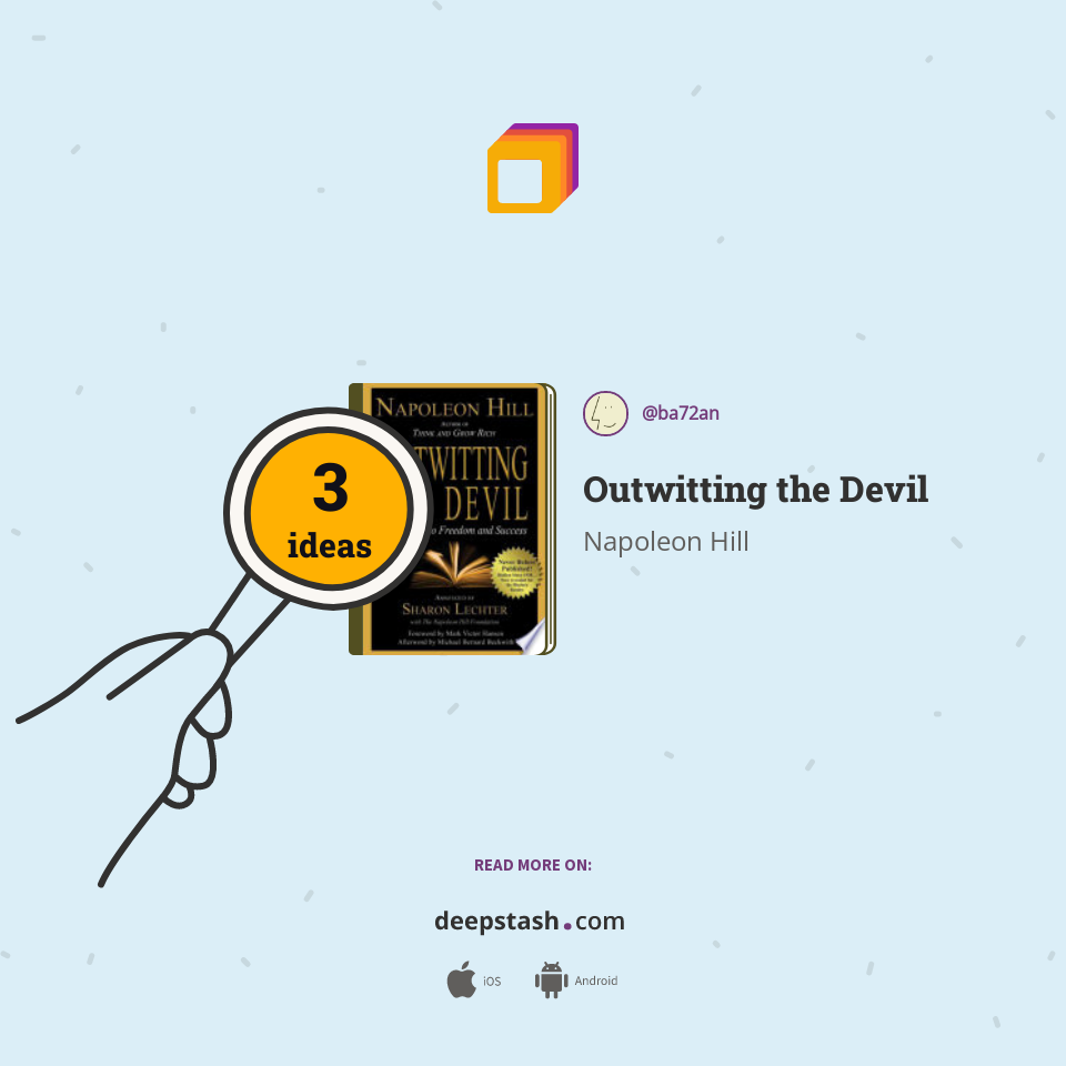 Outwitting the Devil - Deepstash