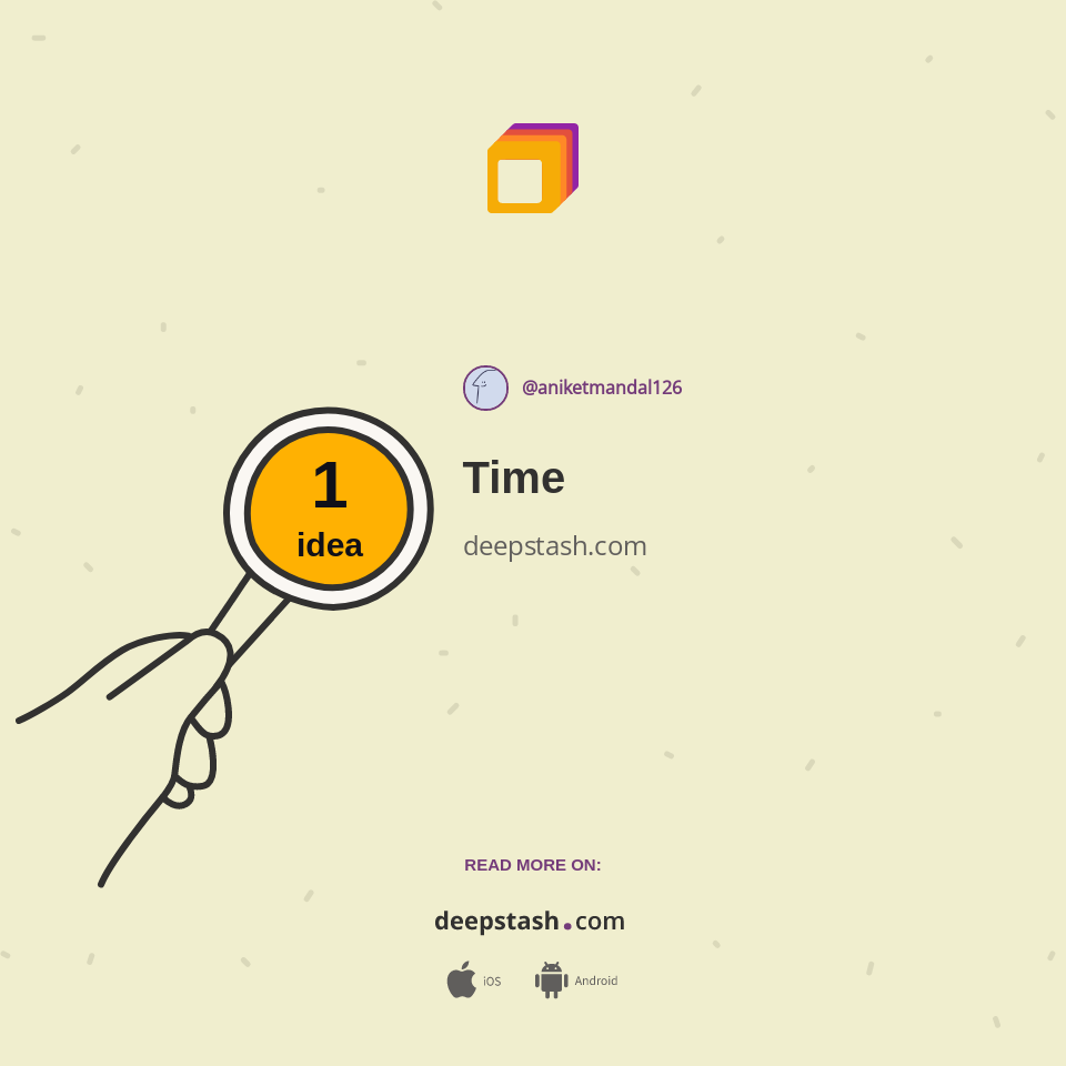 Time - Deepstash