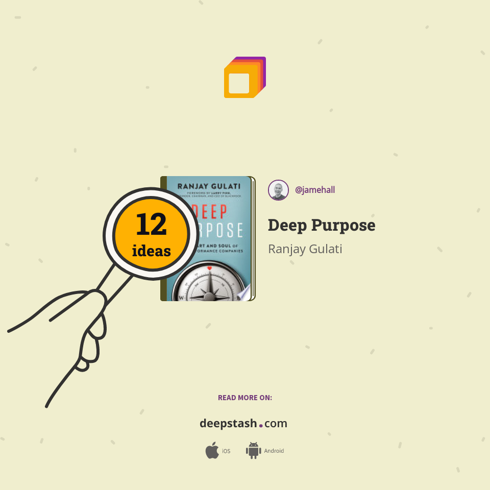 Deep Purpose - Deepstash
