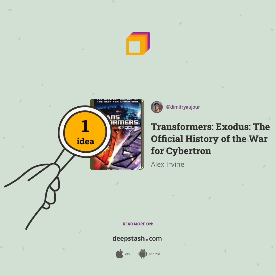 Transformers: Exodus: The Official History of the War for Cybertron ...