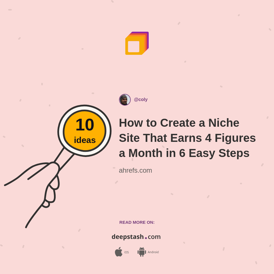 How to Create a Niche Site That Earns 4 Figures a Month in 6 Easy Steps ...