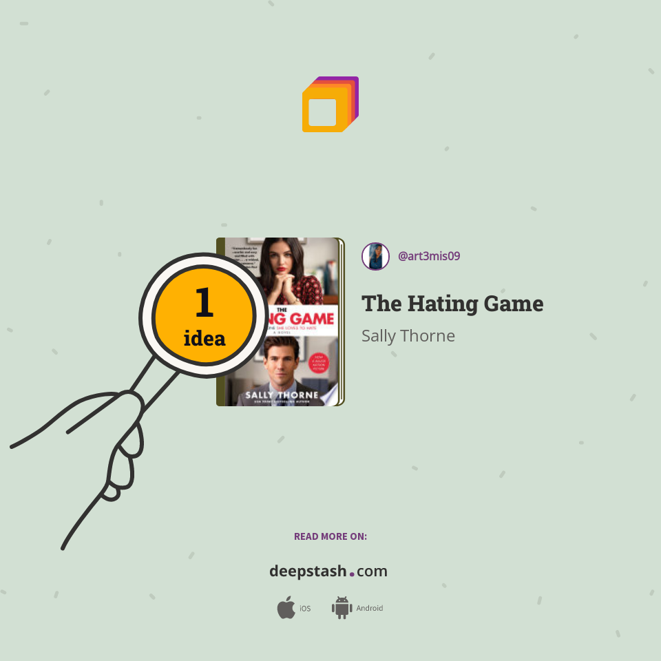 The Hating Game - Deepstash