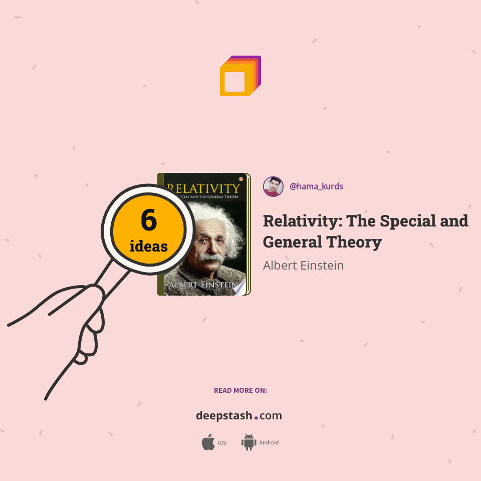 Relativity: The Special and General Theory | Deepstash