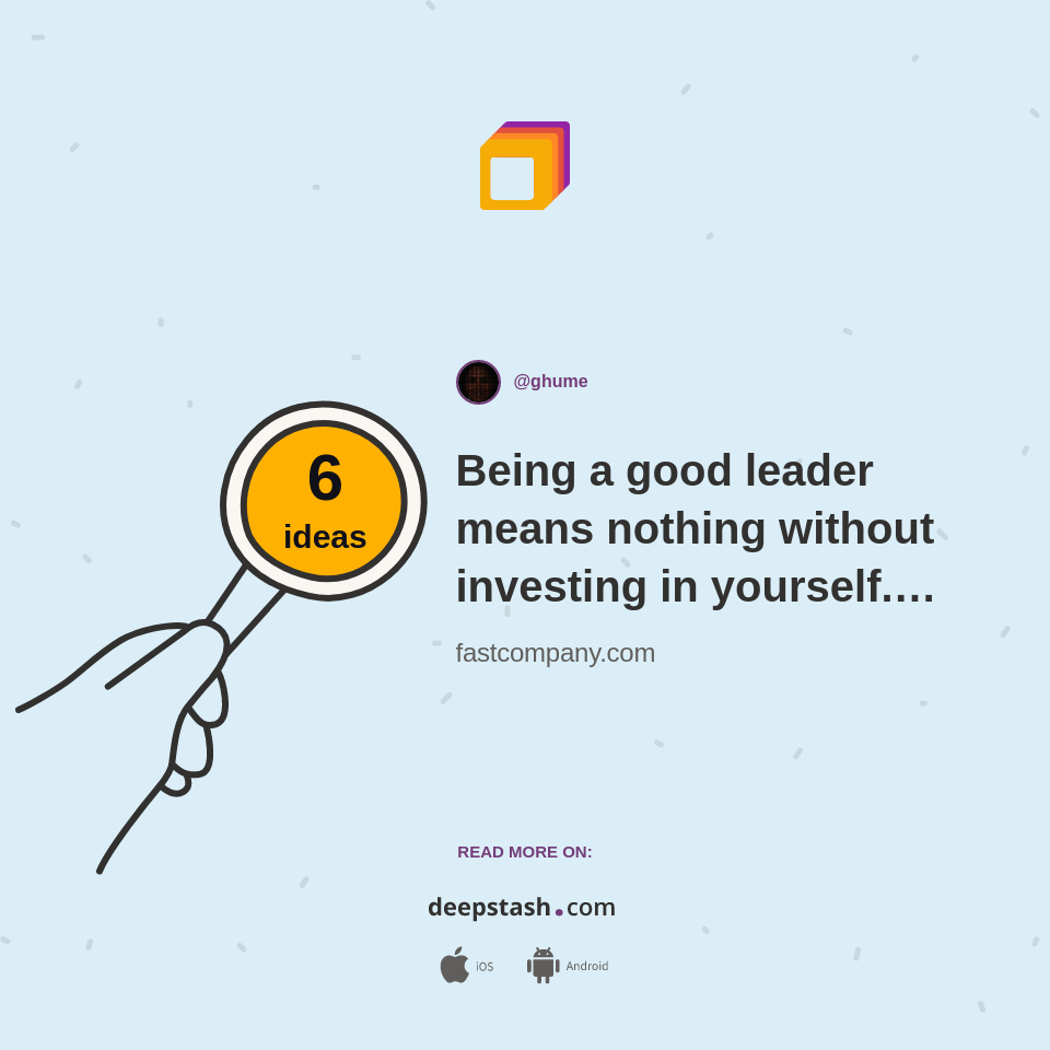 Being A Good Leader Means Nothing Without Investing In Yourself Here s being-a-good-leader-means-nothing-without-investing-in-yourself-here-s