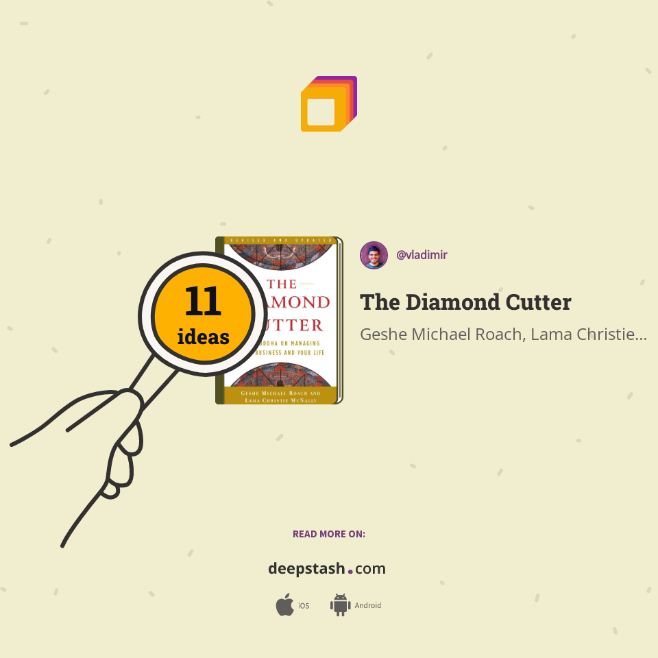 The Diamond Cutter - Deepstash