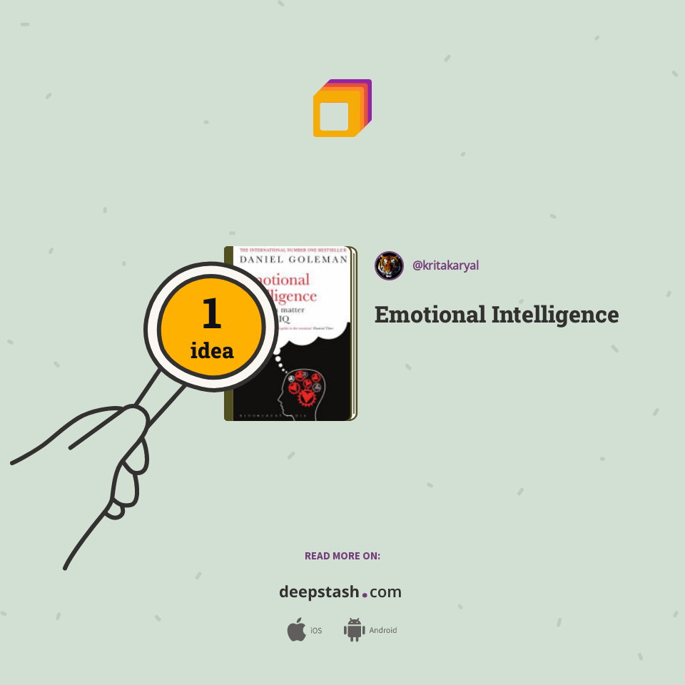 Emotional Intelligence - Deepstash