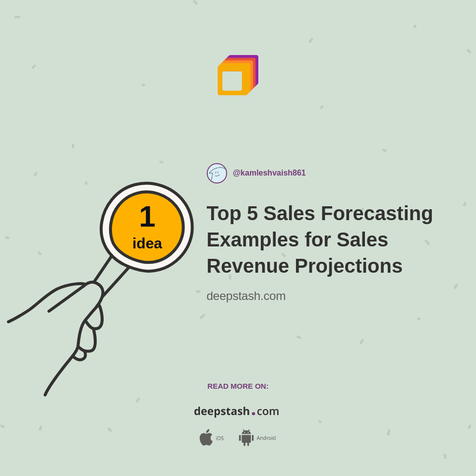 Top 5 Sales Forecasting Examples for Sales Revenue Projections - Deepstash
