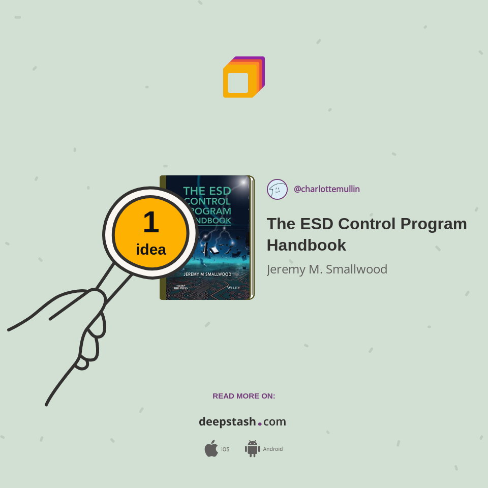 The ESD Control Program Handbook - Deepstash