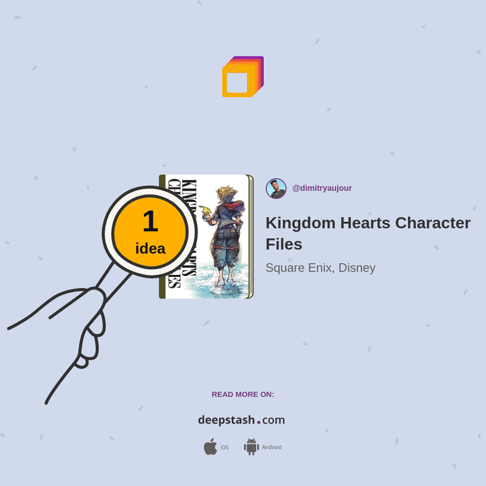 Kingdom Hearts Character Files - Deepstash