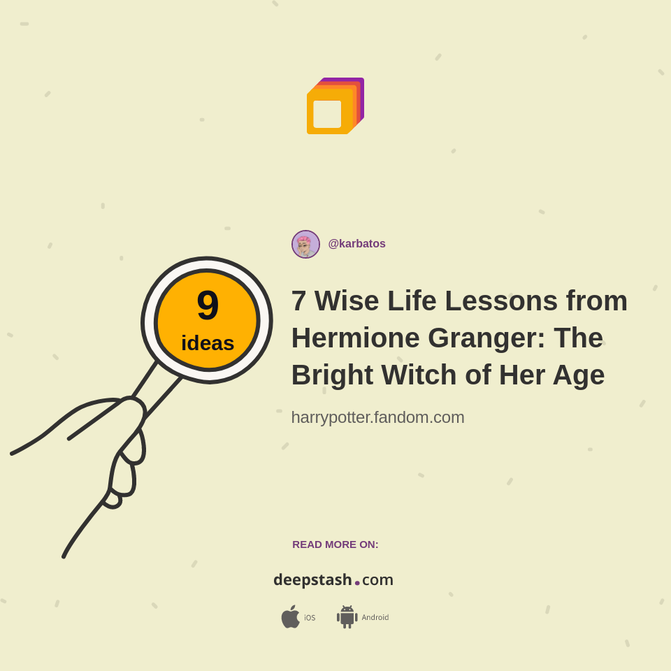 7 Wise Life Lessons from Hermione Granger: The Bright Witch of Her Age ...