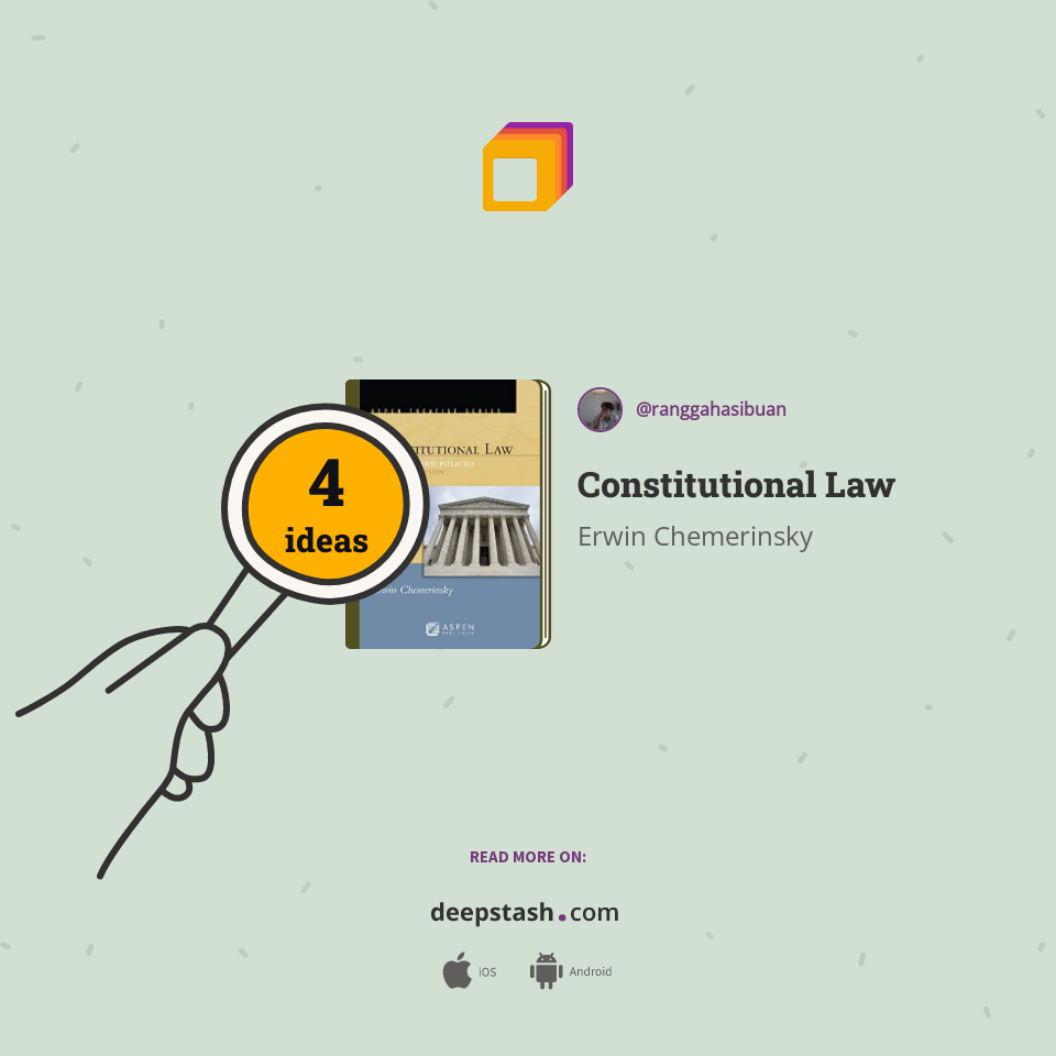 Constitutional Law - Deepstash