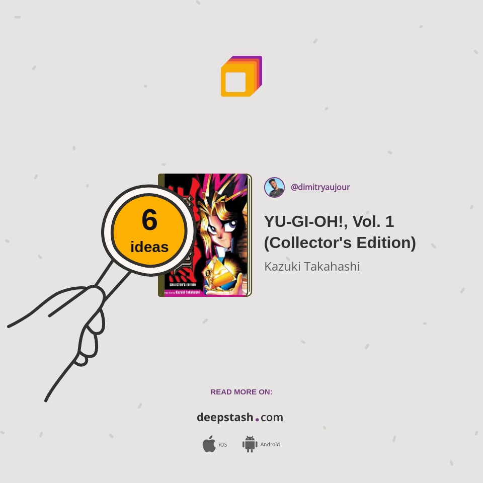 YU-GI-OH!, Vol. 1 (Collector's Edition) - Deepstash
