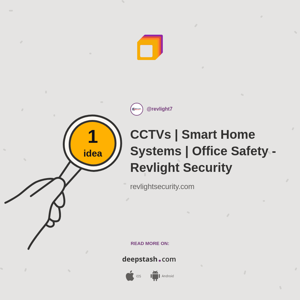 CCTVs | Smart Home Systems | Office Safety - Revlight Security - Deepstash
