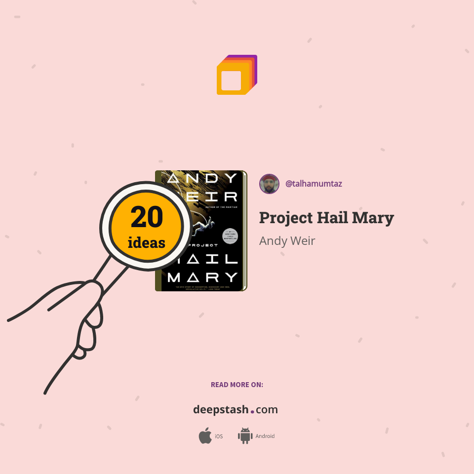 Project Hail Mary - Deepstash