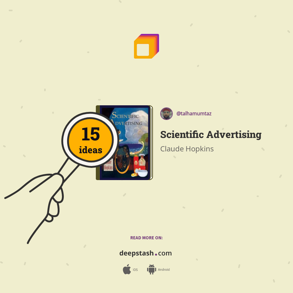 Scientific Advertising - Deepstash