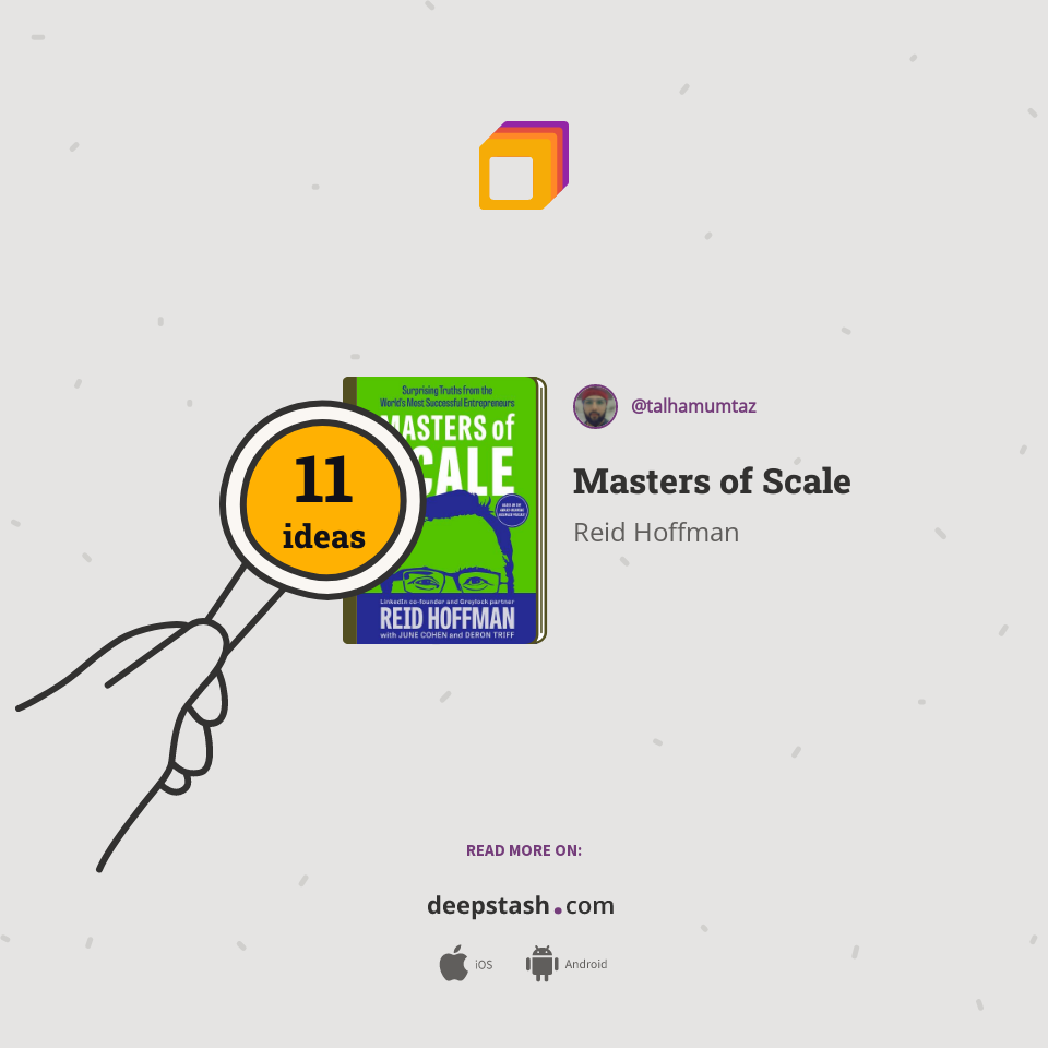 Masters of Scale - Deepstash