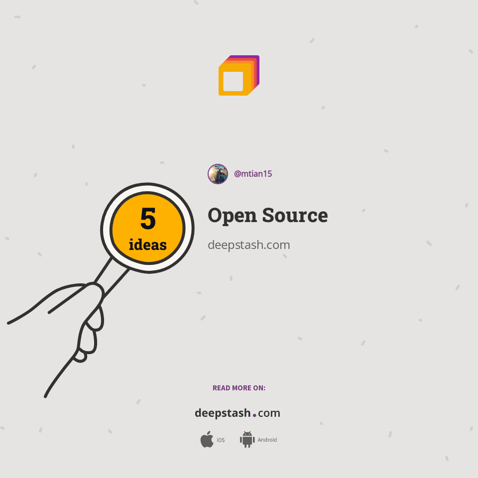 Open Source - Deepstash