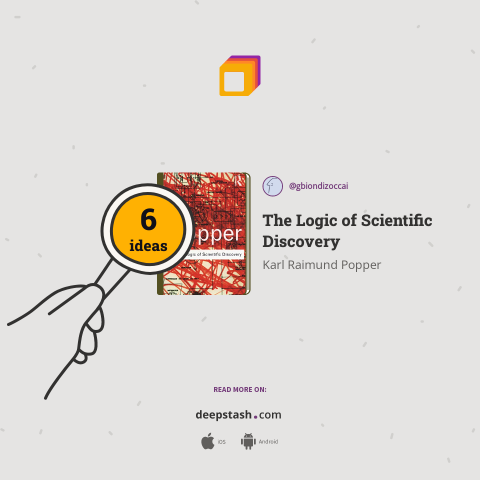 The Logic of Scientific Discovery - Deepstash