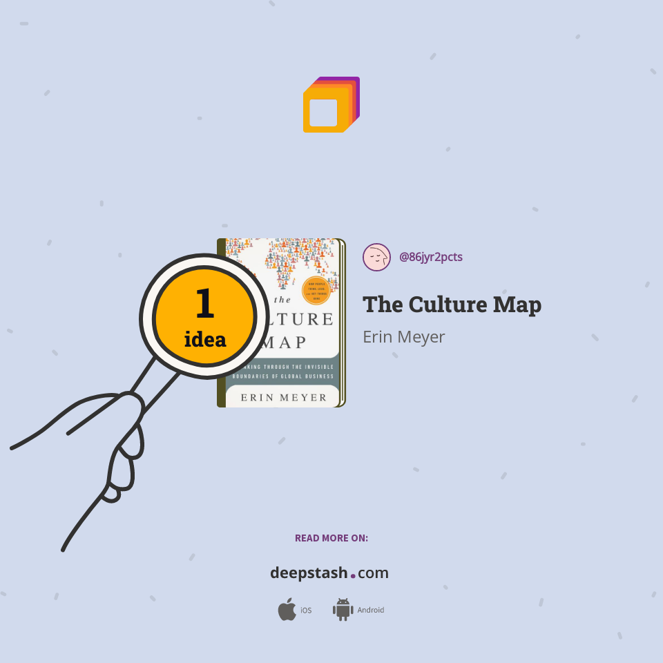 The Culture Map - Deepstash
