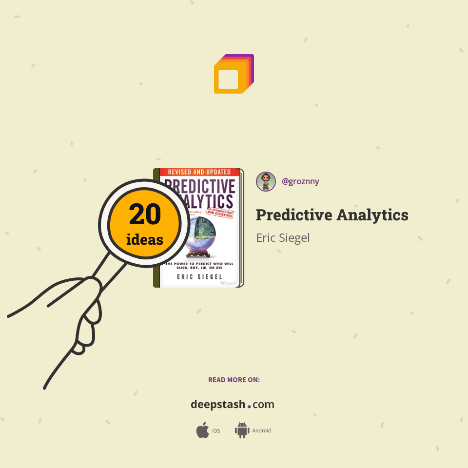 Predictive Analytics Deepstash 9264