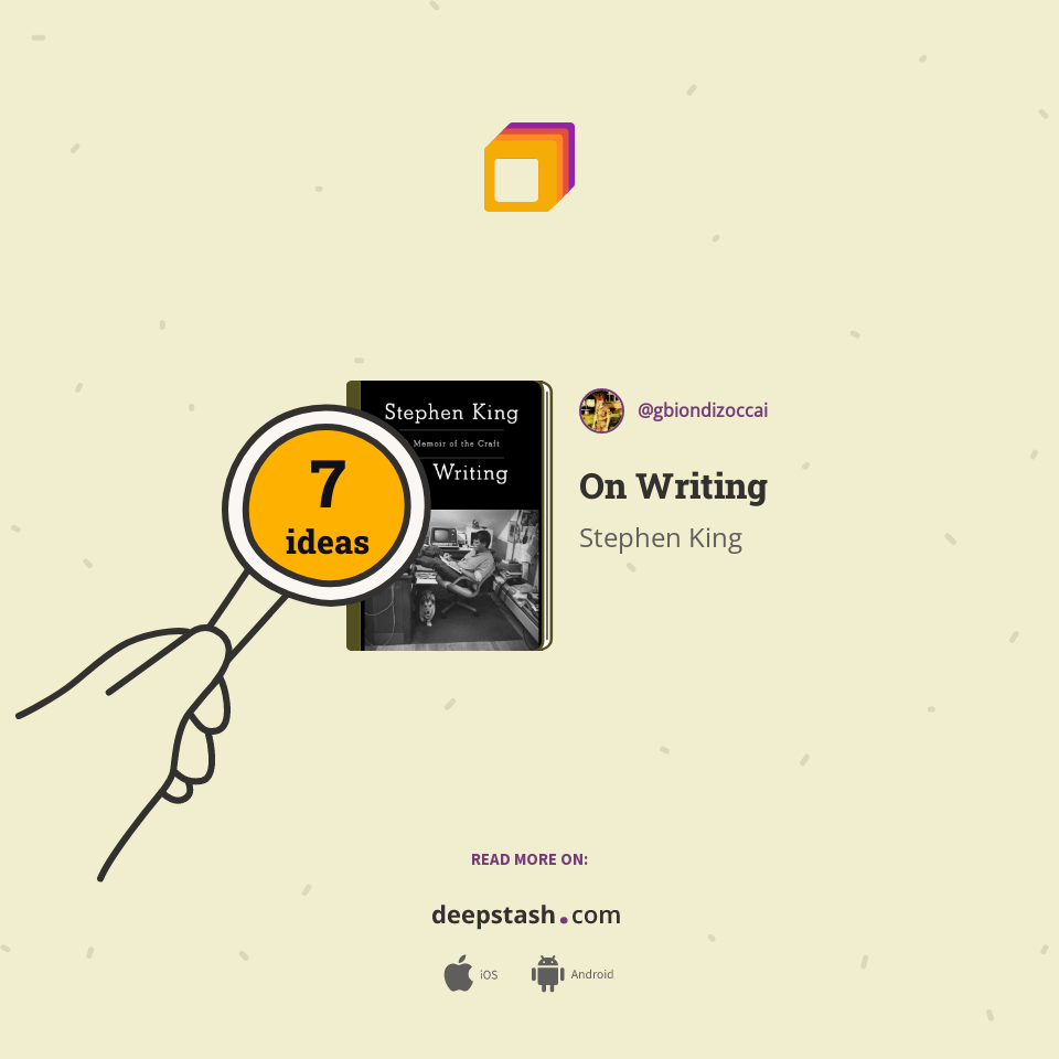 On Writing - Deepstash