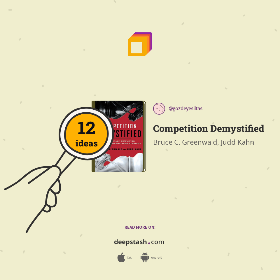 Competition Demystified - Deepstash