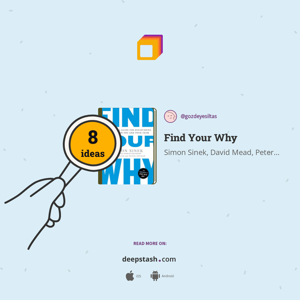 Find Your Why - Deepstash