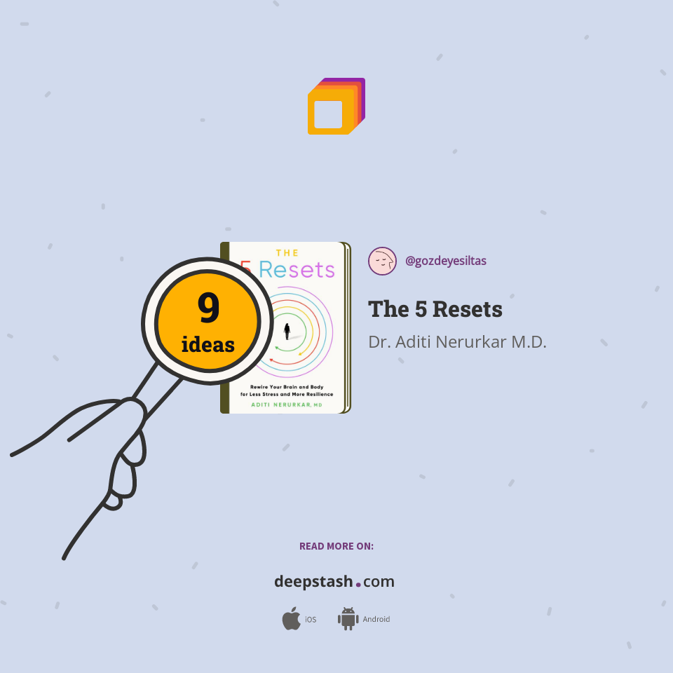 The 5 Resets - Deepstash