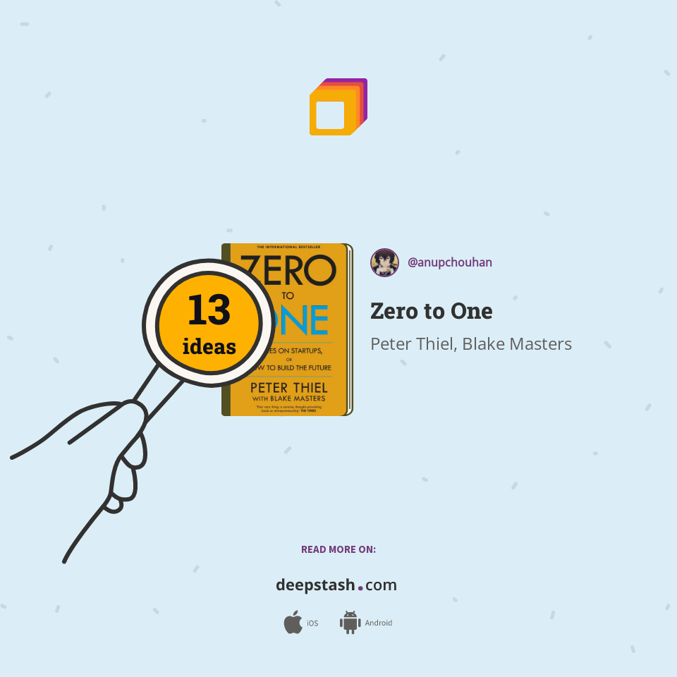 Zero to One - Deepstash