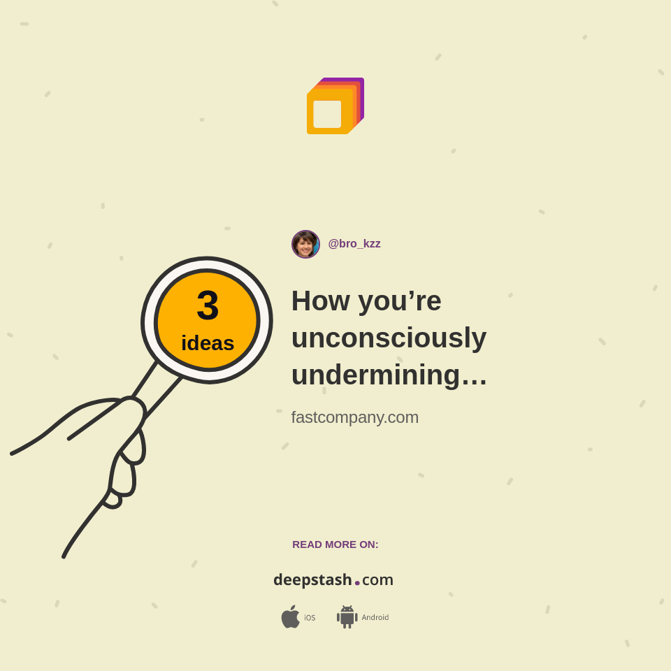 How you’re unconsciously undermining relationships while working ...