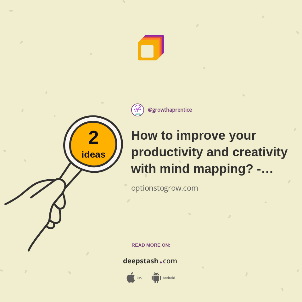 How to improve your productivity and creativity with mind mapping ...