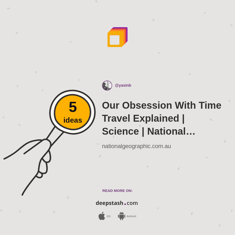 Our Obsession With Time Travel Explained | Science | National ...