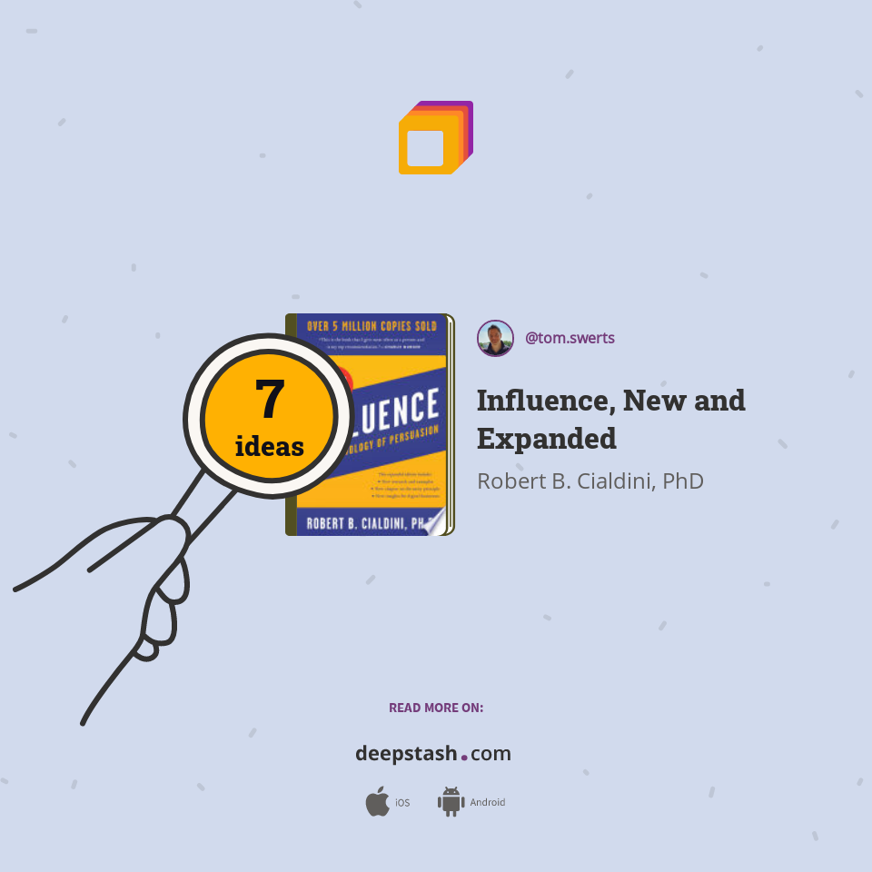Influence, New and Expanded Summary - BookStash
