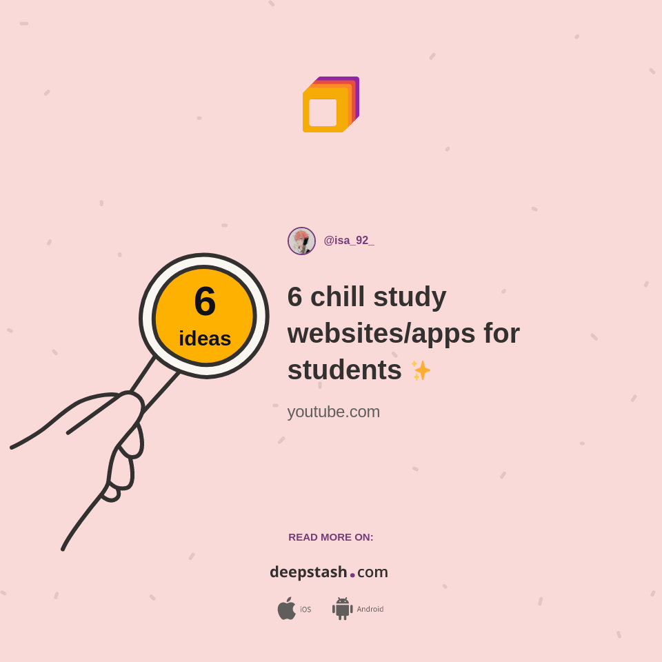 6 chill study websites/apps for students - Deepstash
