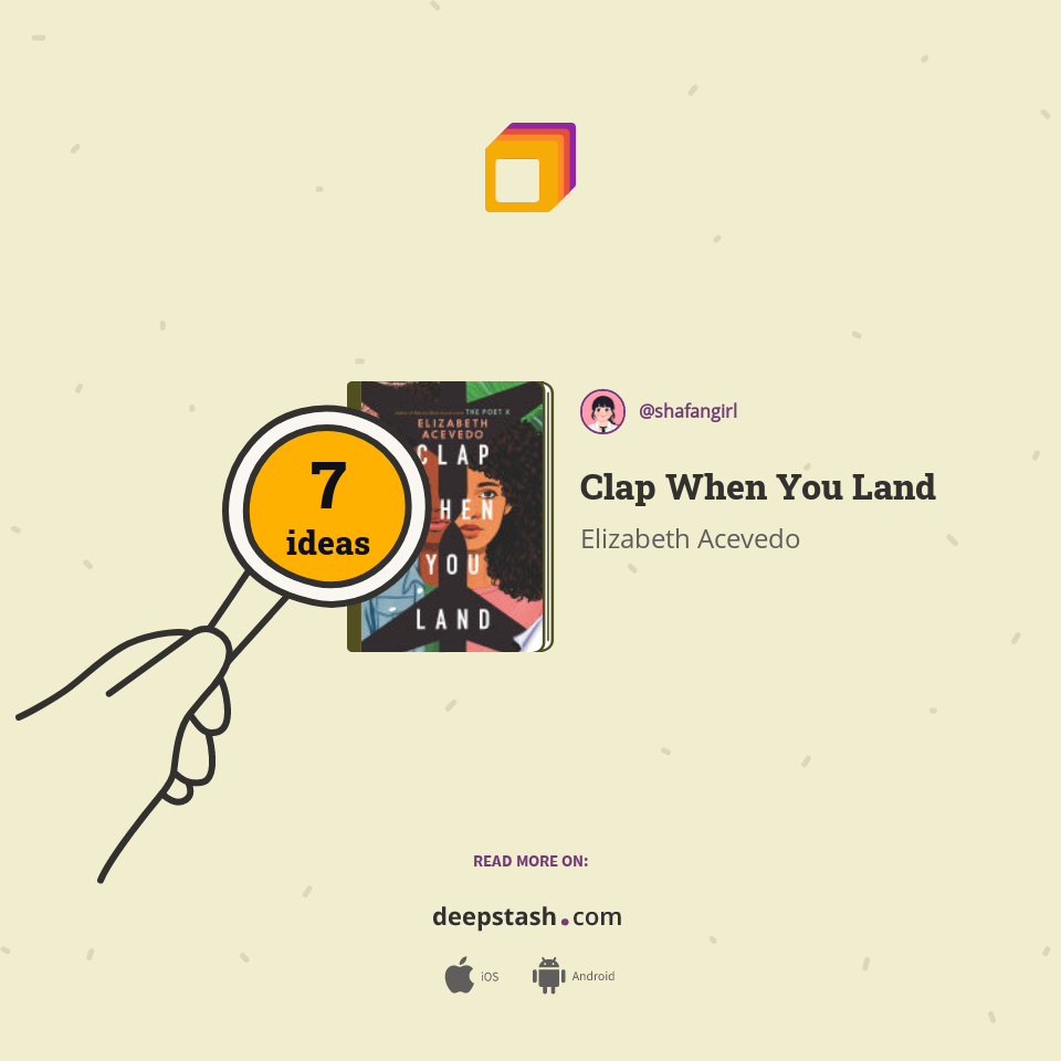 Clap When You Land - Deepstash