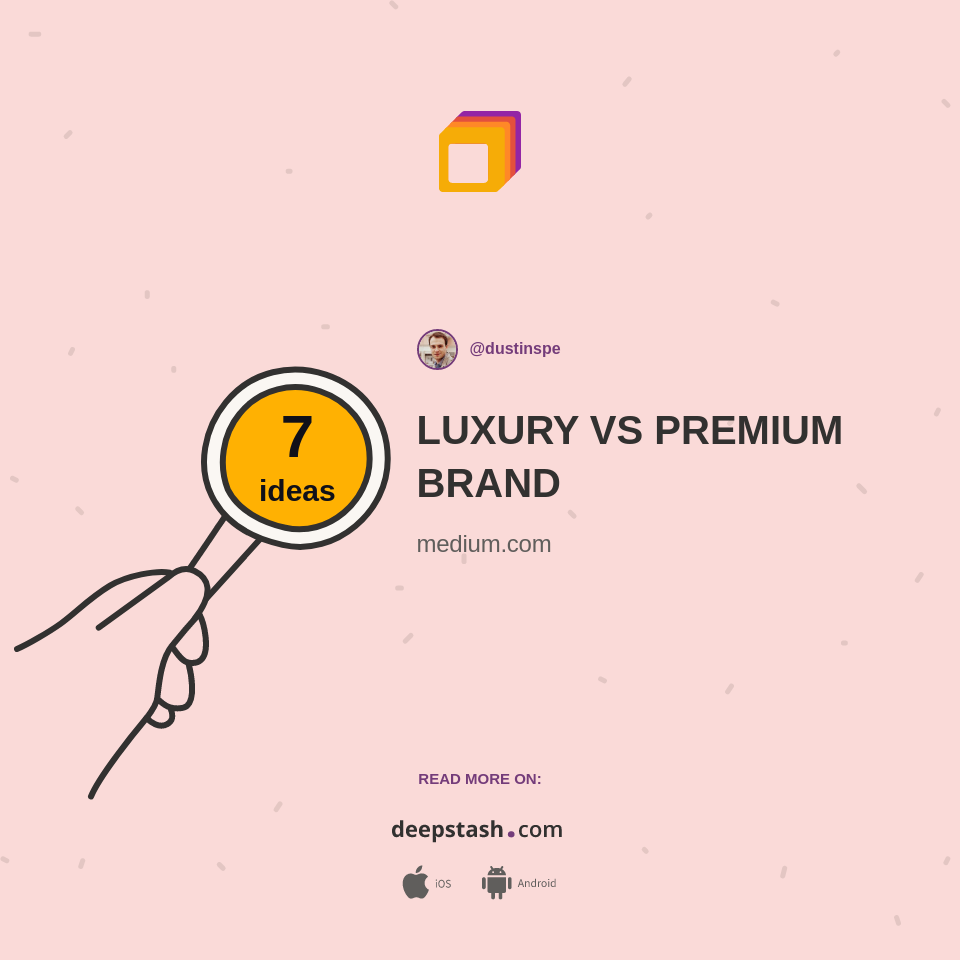 LUXURY VS PREMIUM BRAND - Deepstash