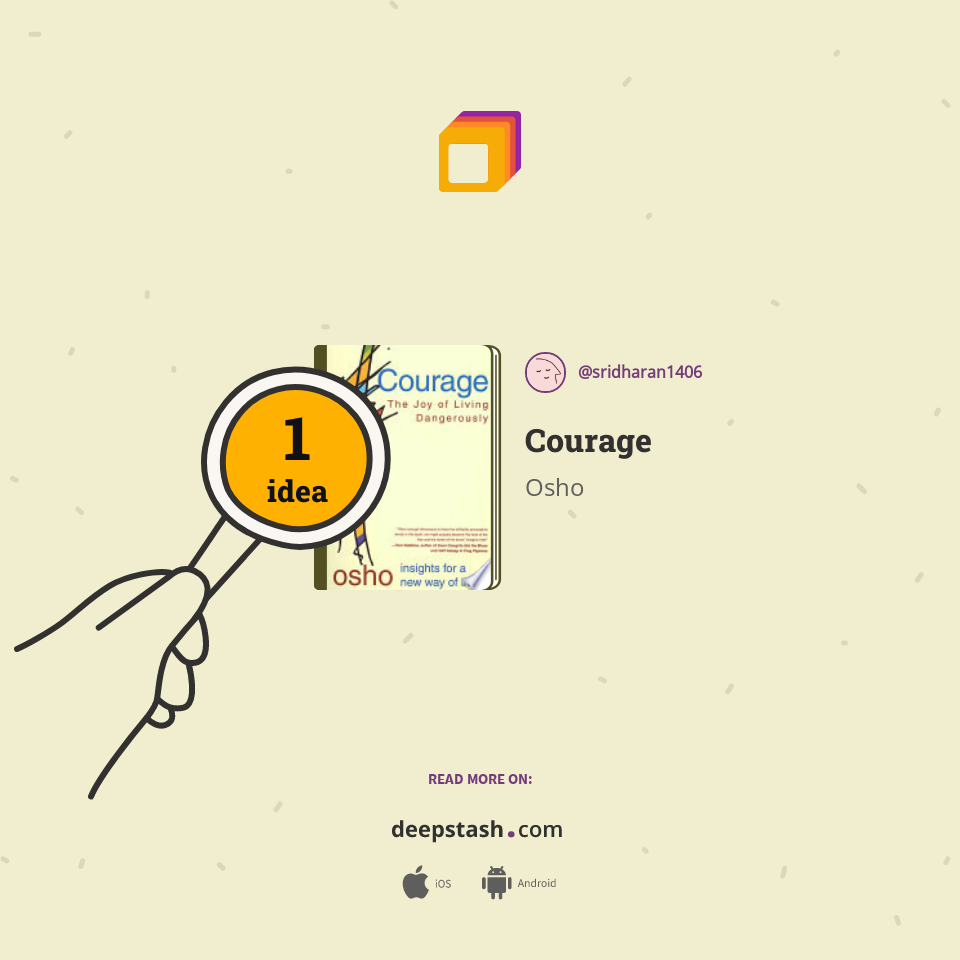 Courage - Deepstash