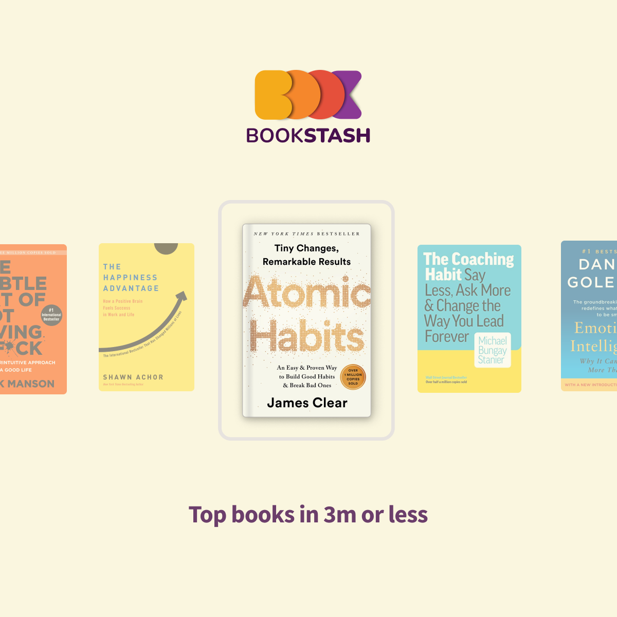 Ideas from Top Books in 3m or less - BookStash