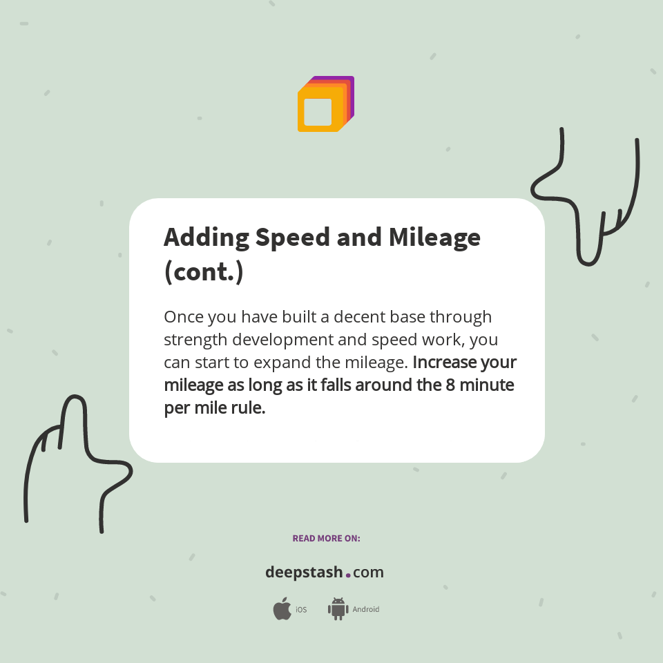 Adding Speed and Mileage (cont.) - Deepstash