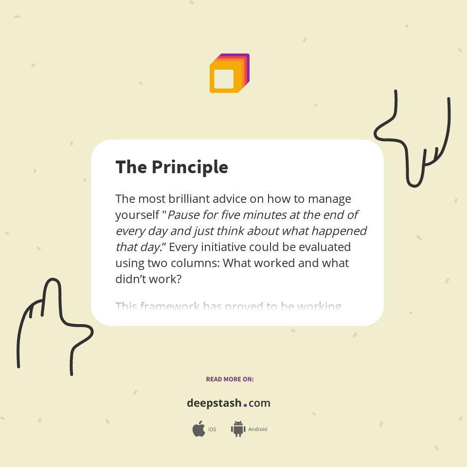 The Principle - Deepstash