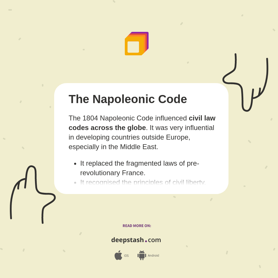 Napoleonic Code Laws
