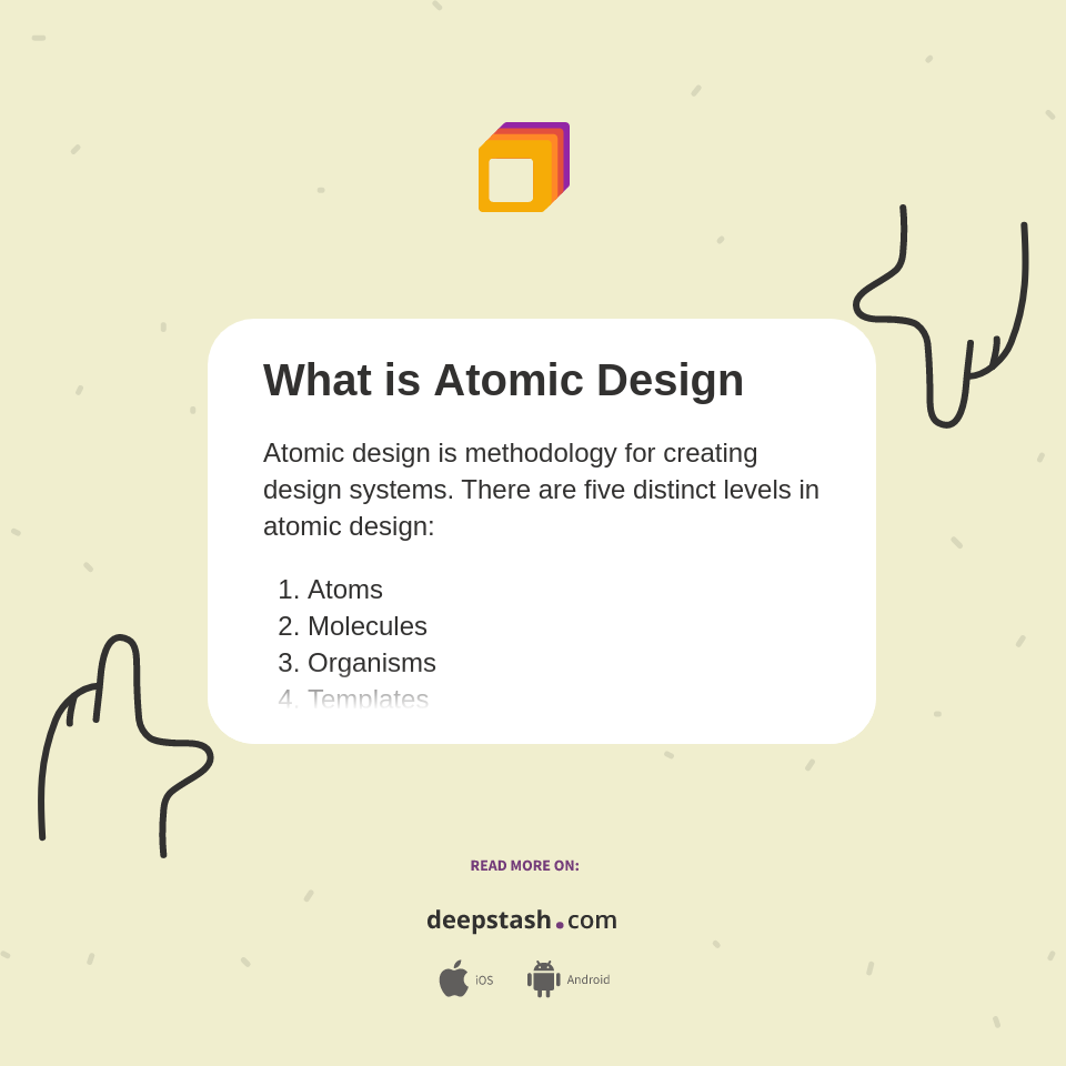 What is Atomic Design - Deepstash