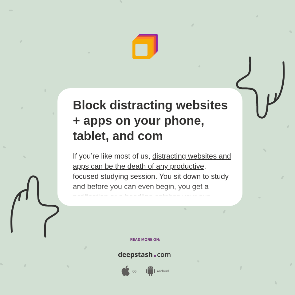 Block distracting websites + apps on your phone, tablet, and com ...