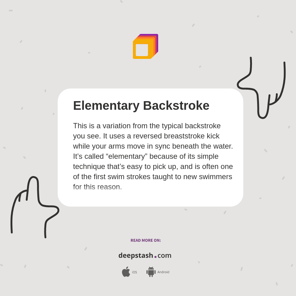 Elementary Backstroke - Deepstash