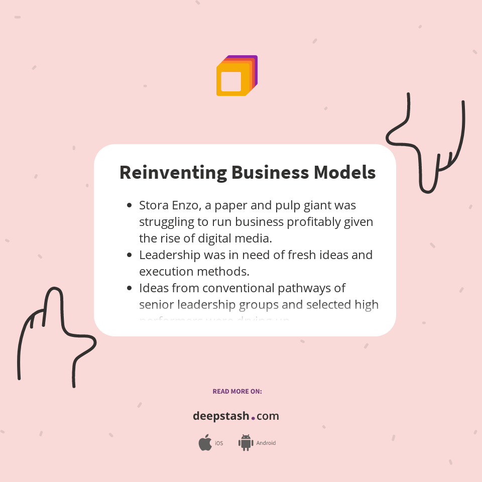 Reinventing Business Models - Deepstash