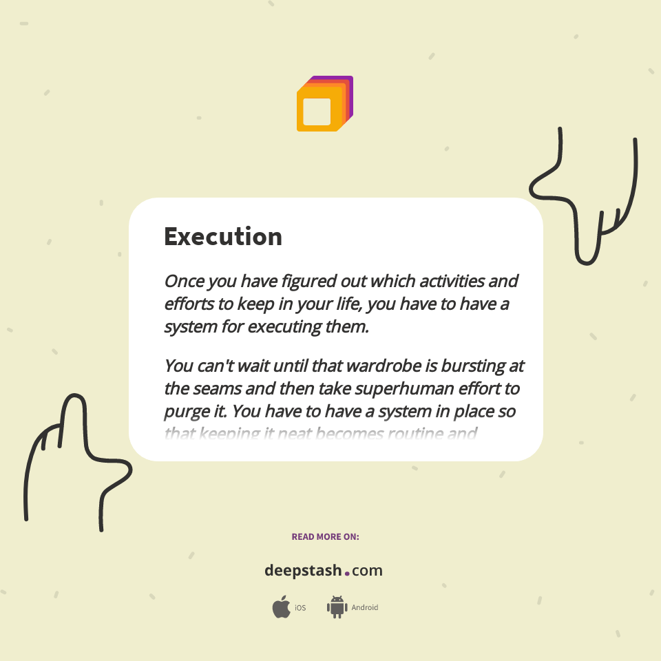 Execution - Deepstash