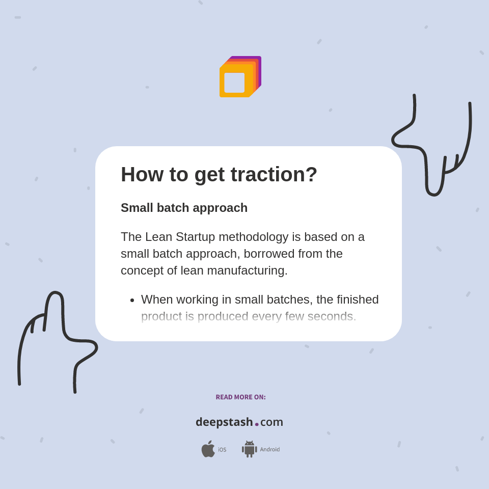 How To Get Traction Deepstash