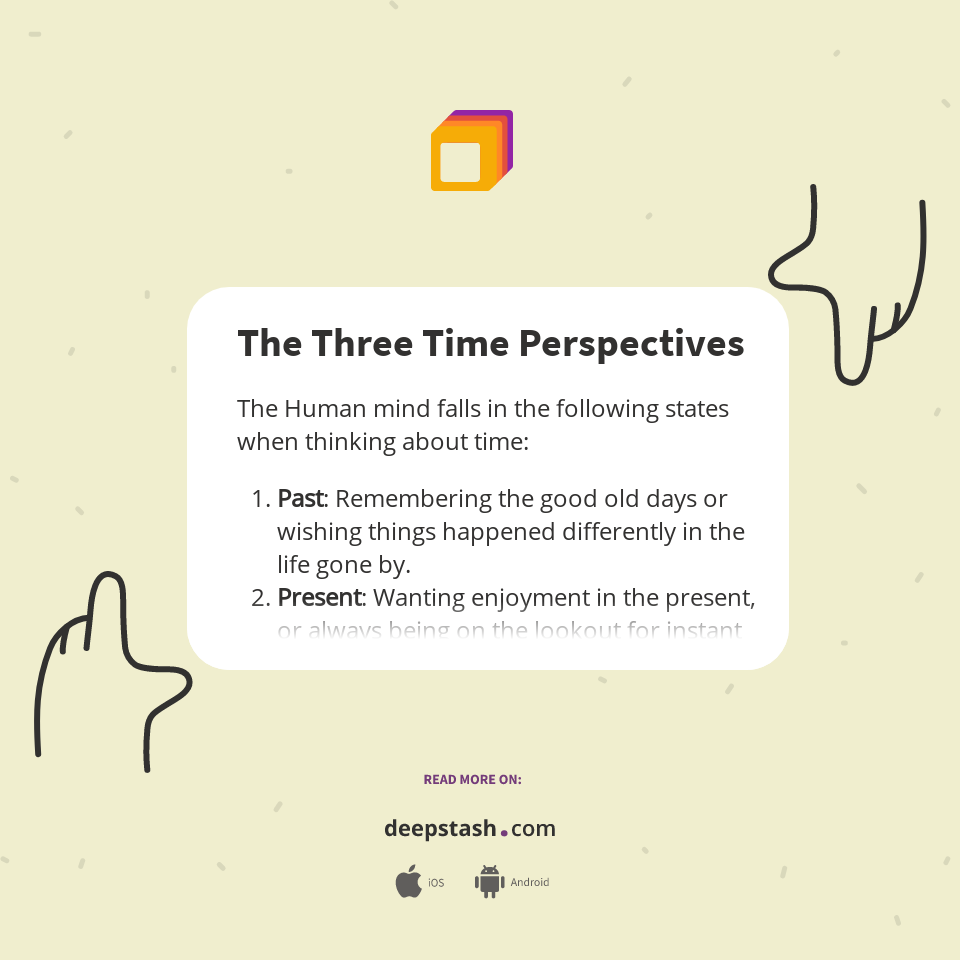 The Three Time Perspectives - Deepstash