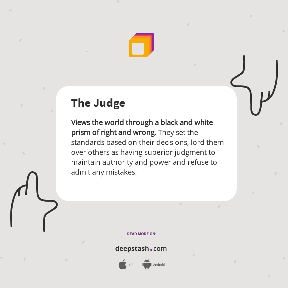 The Judge - Deepstash